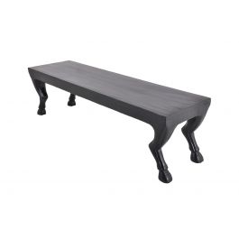 faline-bench-large-frost-black - Olystudio.com